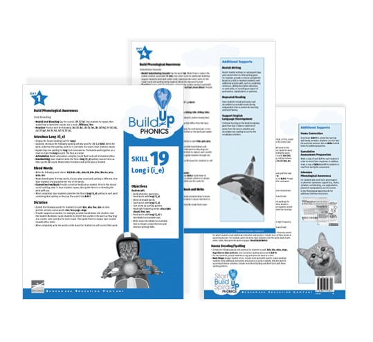 Start Up | Build Up | Spiral Up Phonics - View Virtual Samples