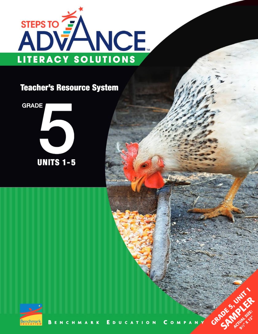 Steps to Advance Literacy Solutions Virtual Sampler